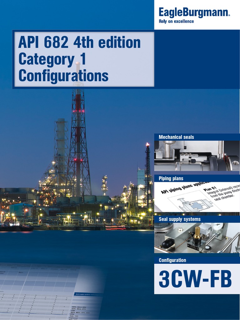 API 682 4th Edition Category 1 Configurations: 3CW-FB | PDF | Heat ...