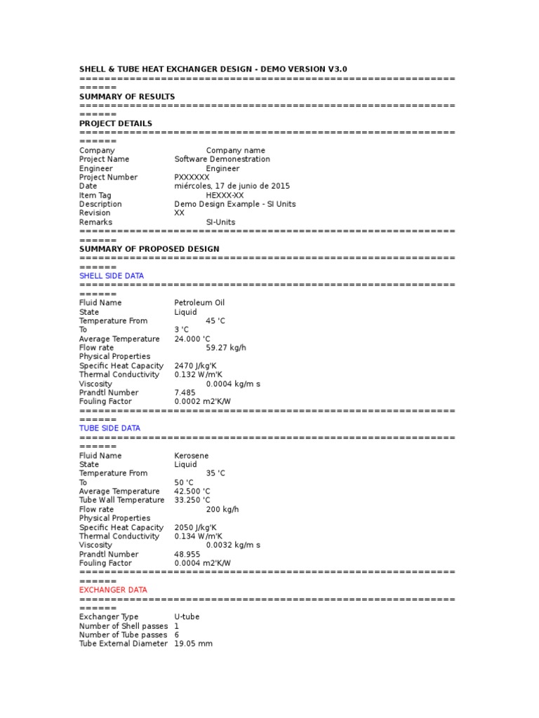 PXXXXXX Design Summary | PDF | Heat Transfer | Shell (Projectile)