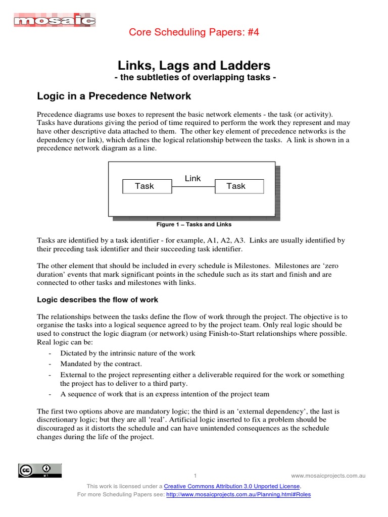 Links Lags Ladders | PDF | Lag | Business