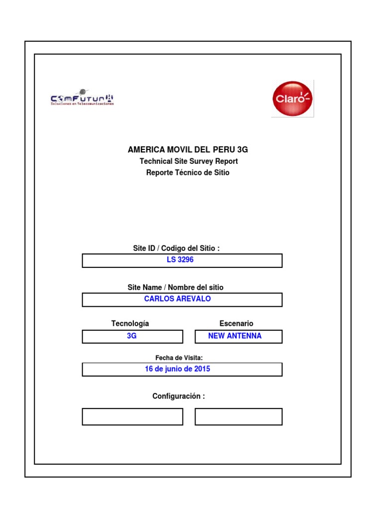 Tss Template Claro Carlos Arevalols3295 | PDF | Electrónica ...