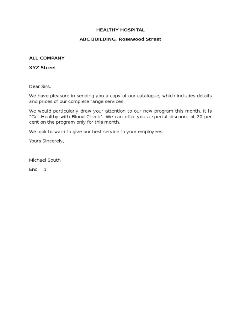 Contoh Circular Letter | PDF | Business