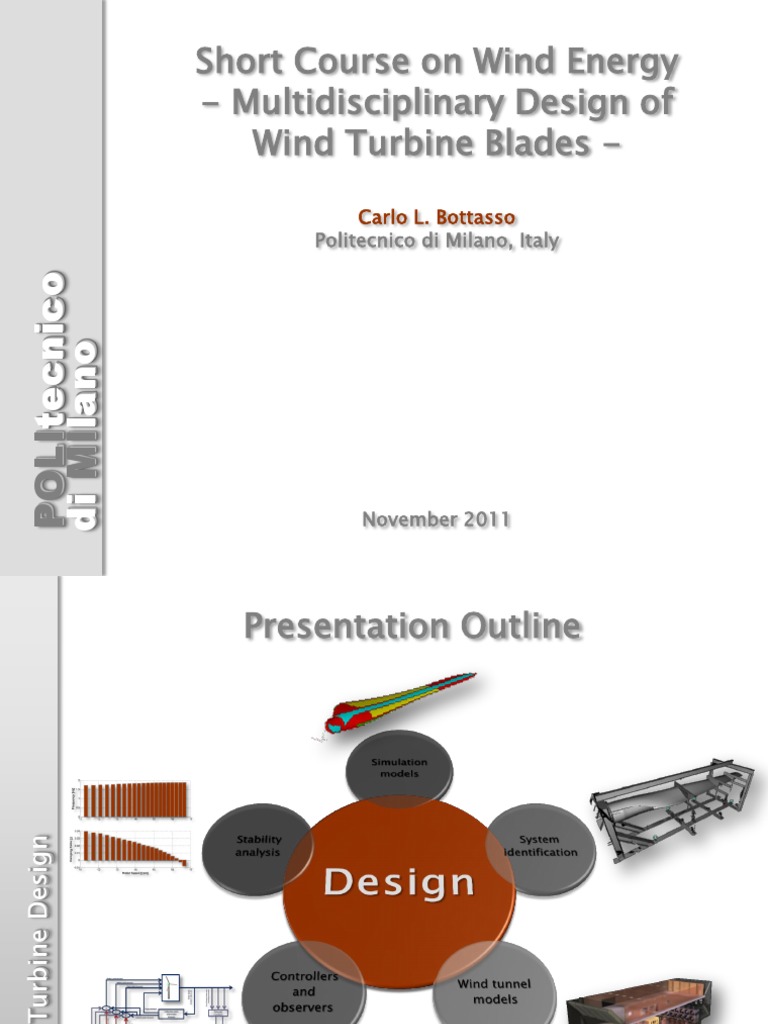 Multidisciplinary Design Optimization of Wind Turbine Blades Using ...