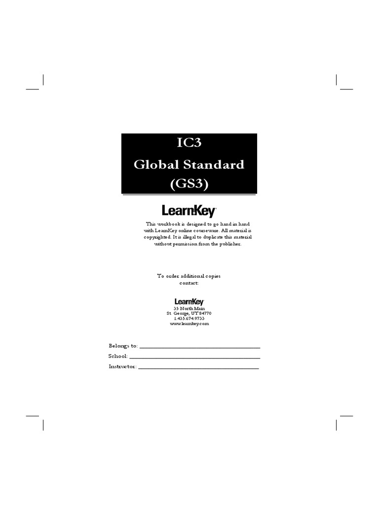 IC3 Teacher | PDF | Operating System | Computing