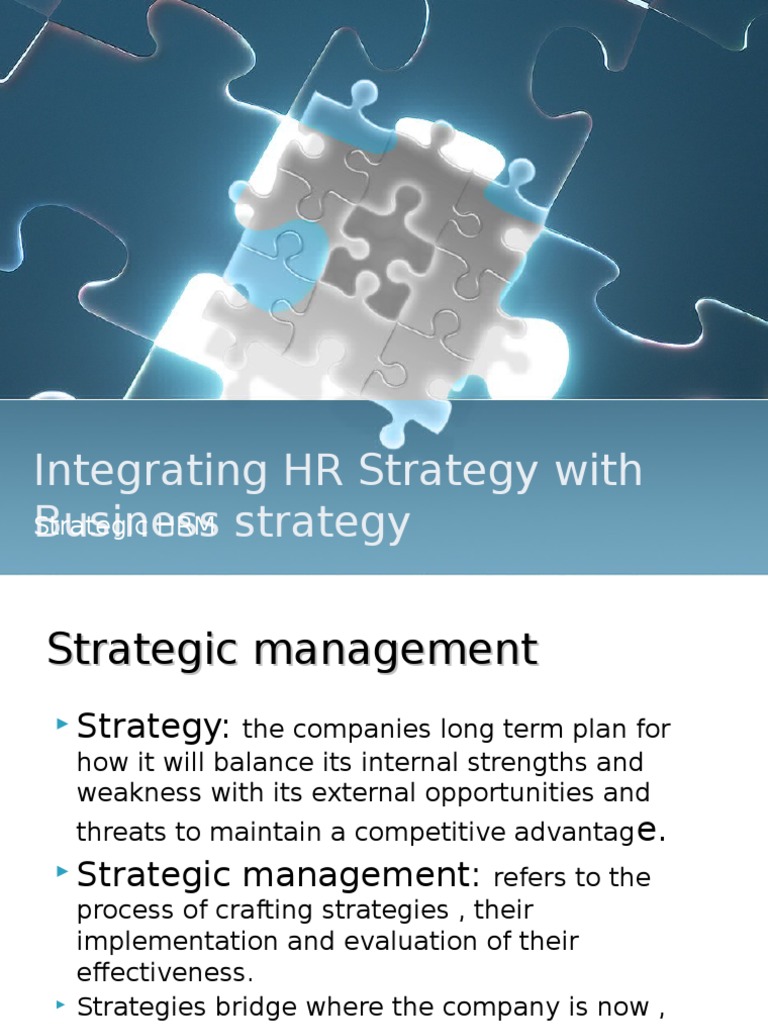 Strategic HRM | Competitive Advantage | Strategic Management