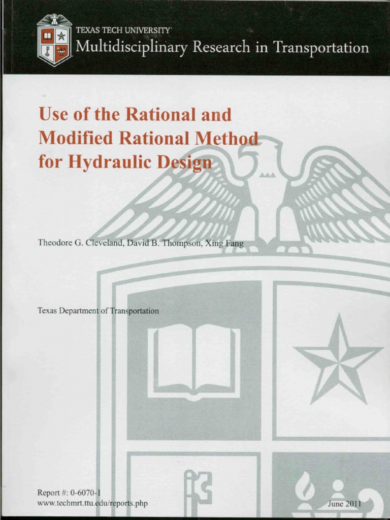Rational Method | PDF | Drainage Basin | Discharge (Hydrology)