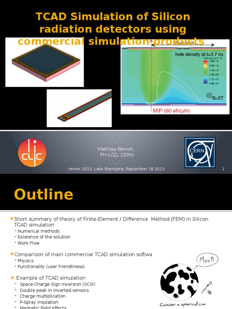 TCAD Simulation of Silicon Radiation Detectors Using Commercial ...