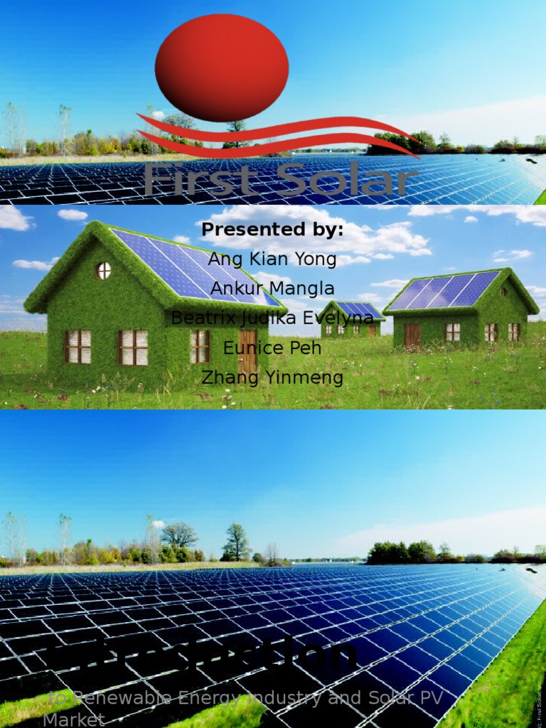 Financial Analysis of First Solar | PDF | Solar Panel | Return On Equity