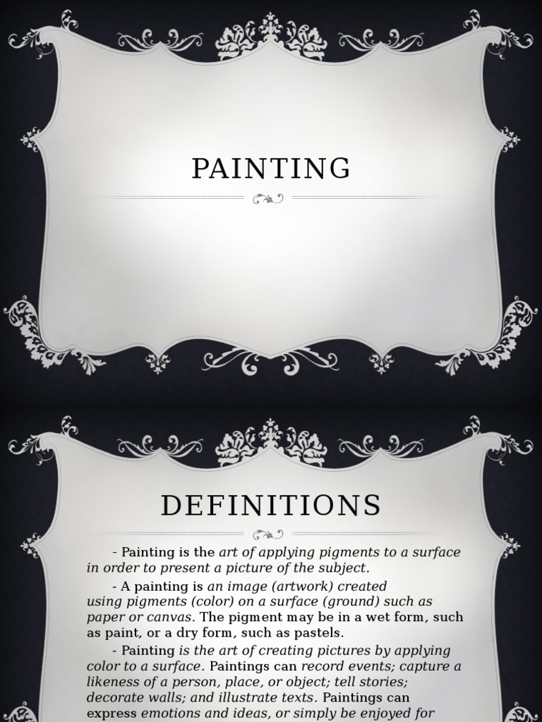 Introduction To Painting | PDF | Paintings | Plastic Arts