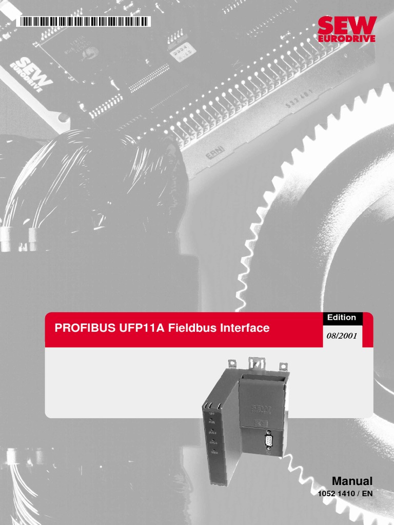 PROFIBUS UFP11A Fieldbus Interface | PDF | Cable | Input/Output