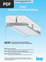 Knauf Board Ceiling Systems Overview | PDF