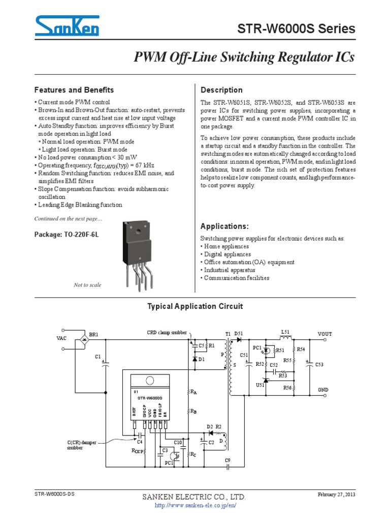 STR-W6053S | Mosfet | Reliability Engineering
