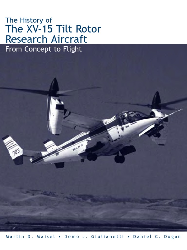 NASA 17 XV 15 Tilt Rotor Research Aircraft | PDF | Helicopter | Aircraft