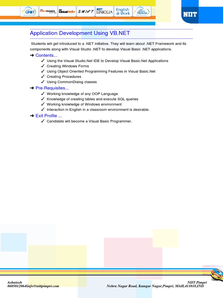 NIIT Pimpri | PDF | Web Application | Java Server Pages