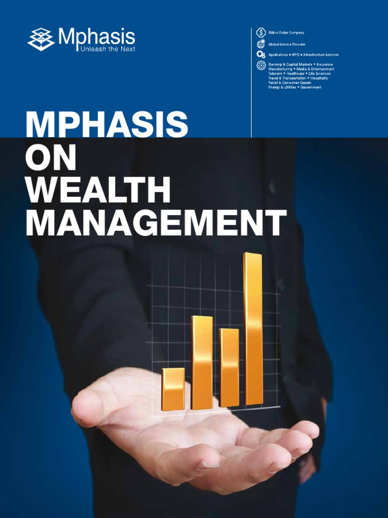 Mphasis - Wealth Management Brochure | PDF | Analytics | Outsourcing