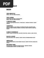 Menu The Cheesecake Factory | PDF