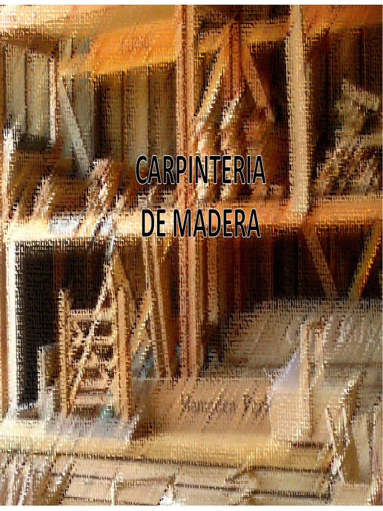 Carpinteria de Madera | PDF | Madera | Ventana