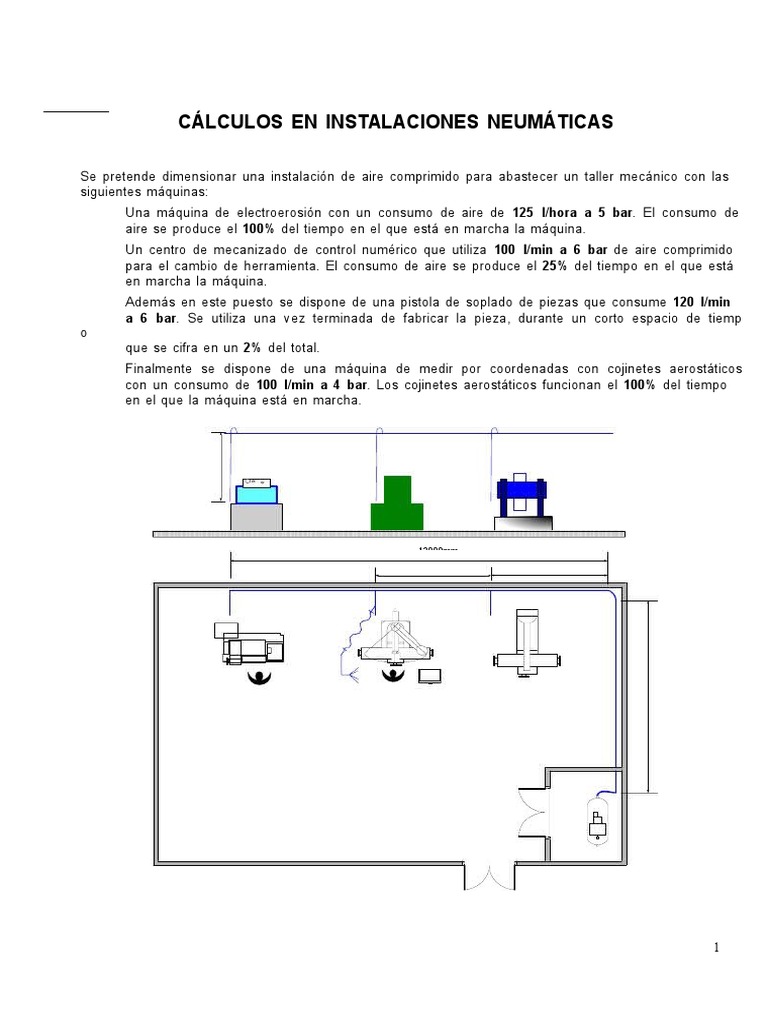 Instalación Neumatica | PDF | Presión | Gases