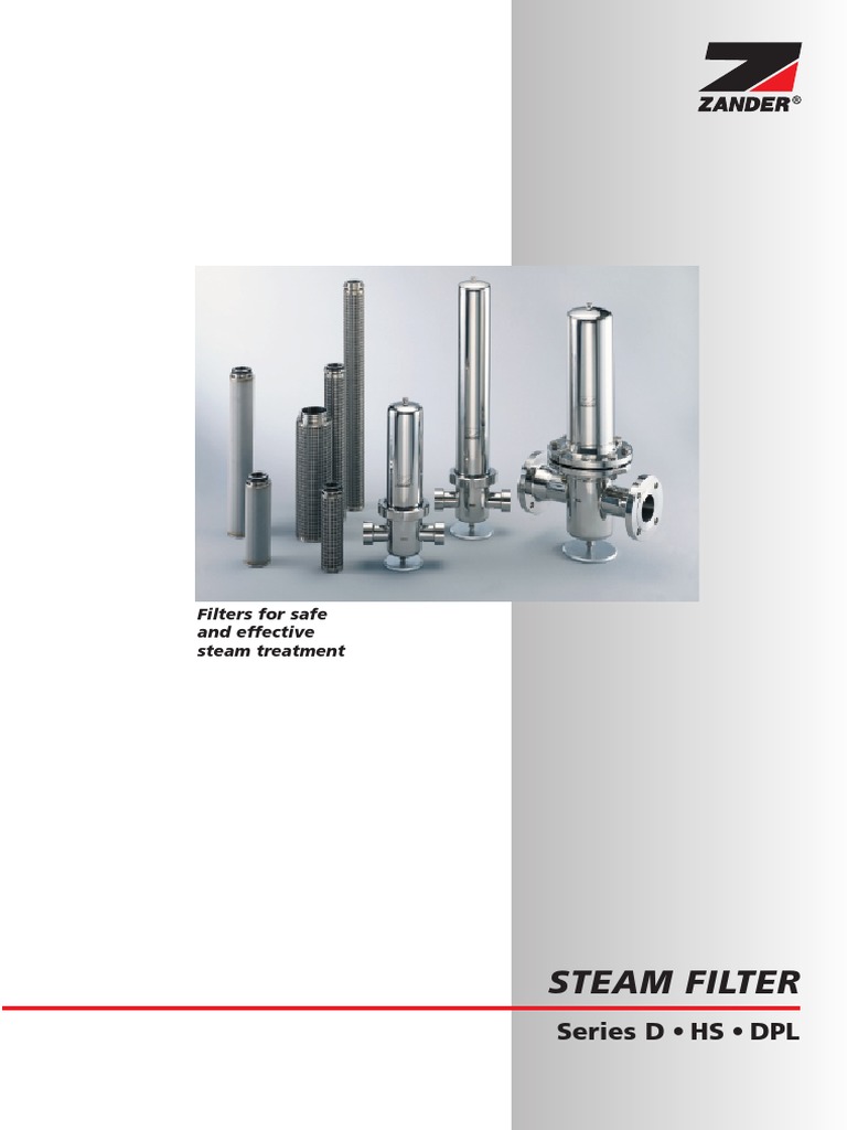 Filtro de Vapor ZANDER | PDF