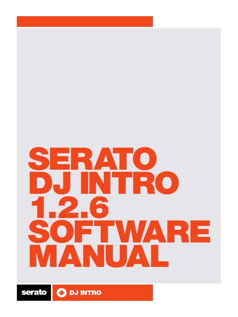 Serato DJ Intro 1.2.6 Software Manual - English | PDF | I Tunes | Disc ...