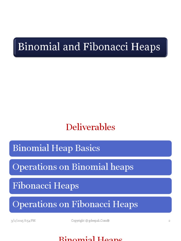 UCS 732 PPT On Binomial Fibonacci Heaps PDF | PDF | Computer Data ... UCS 732 PPT On Binomial Fibonacci Heaps PDF | PDF | Computer Data ...