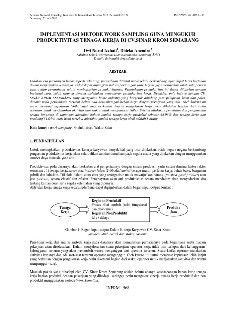 Rumus Beban Kerja | PDF