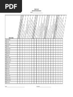 Achievement Chart Format