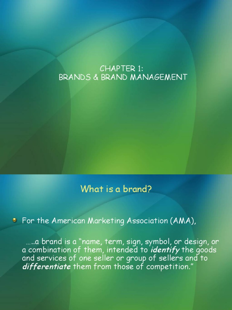 Understanding Brand Management Basics | PDF | Brand | Product (Business)