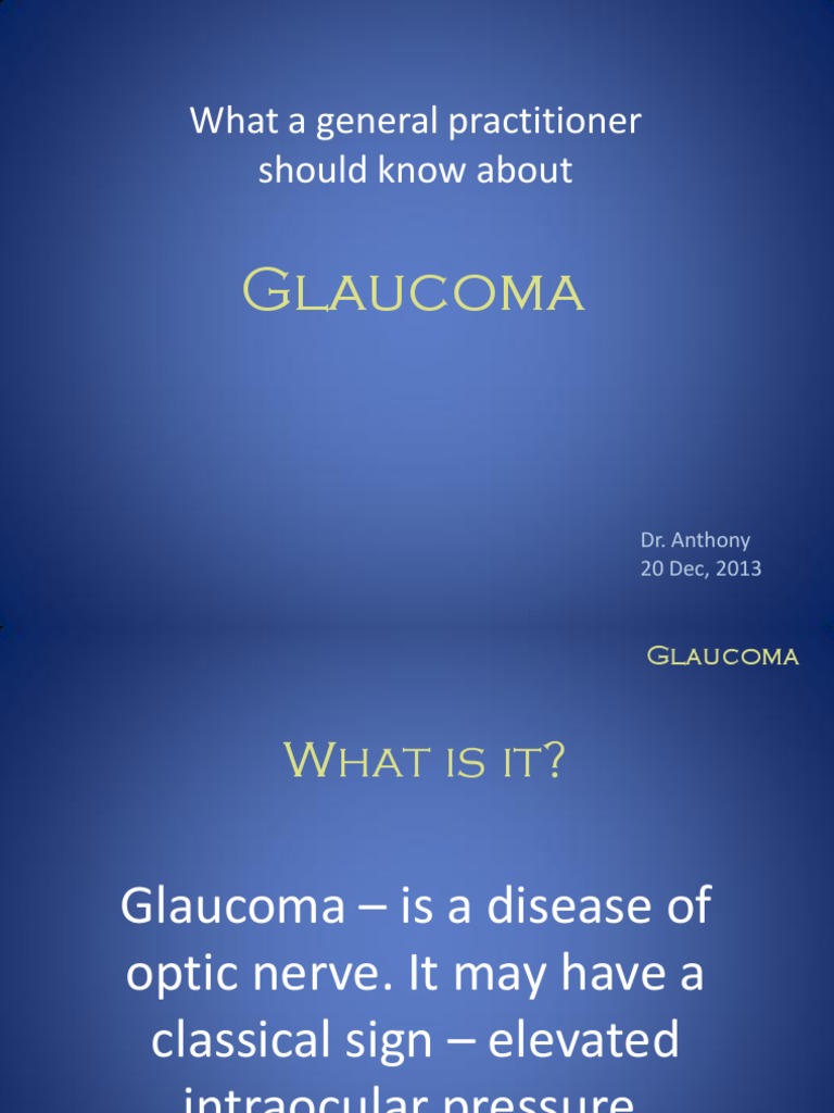 Essential Guide to Understanding Glaucoma | PDF