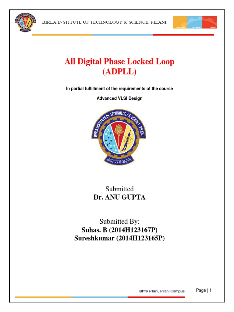 ADPLL | PDF | Detector (Radio) | Telecommunications Engineering