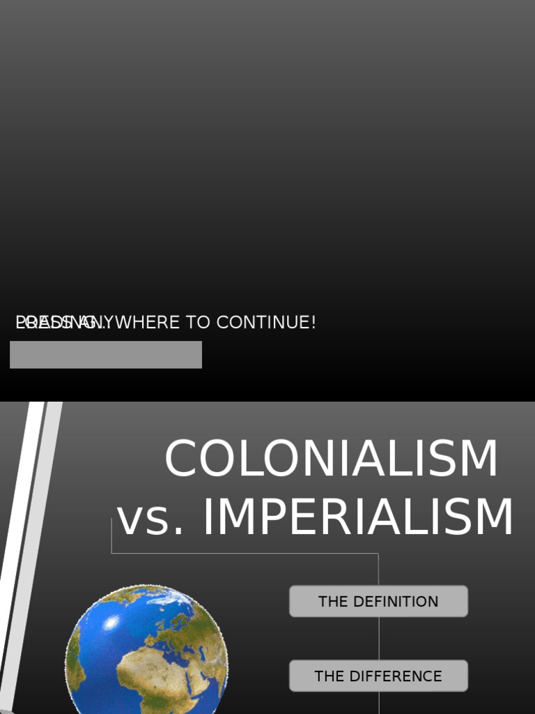 Colonialism vs. Imperialism | PDF | Imperialism | Colonialism