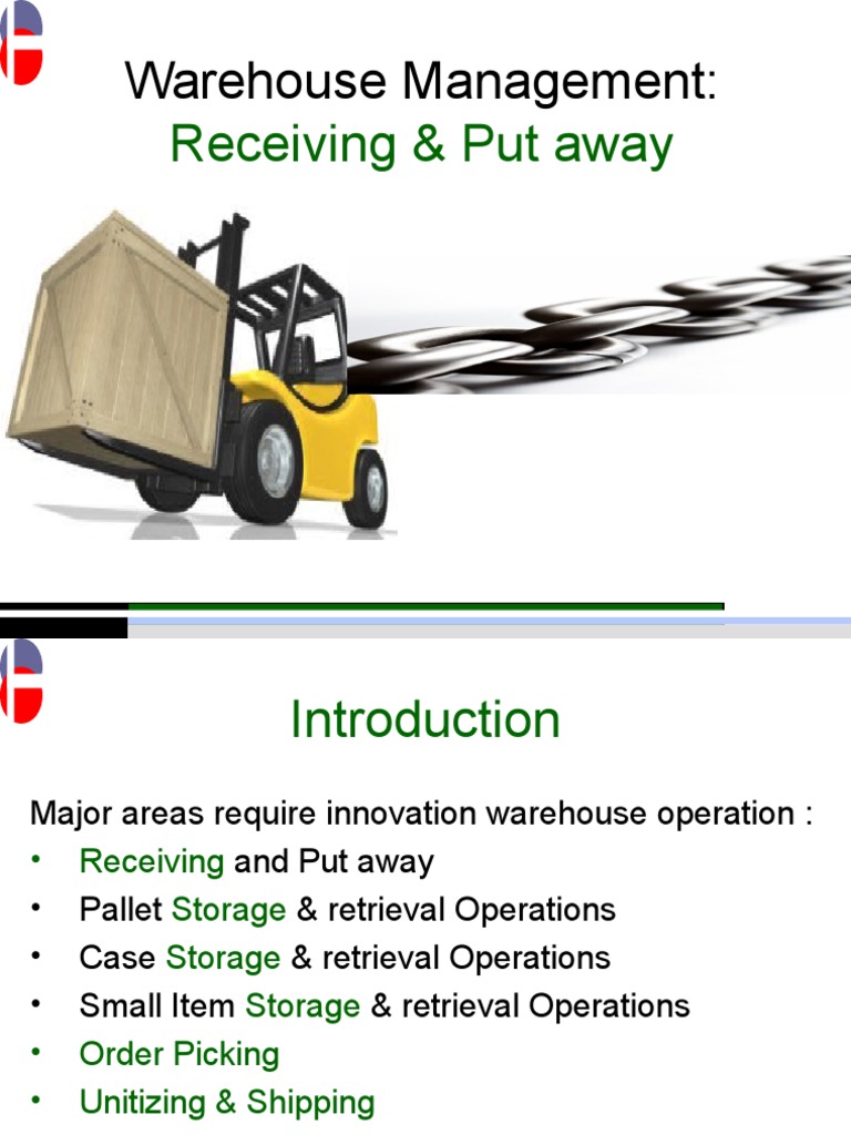 Warehouse Receiving & Putaway Optimization | PDF | Commercial Item ...