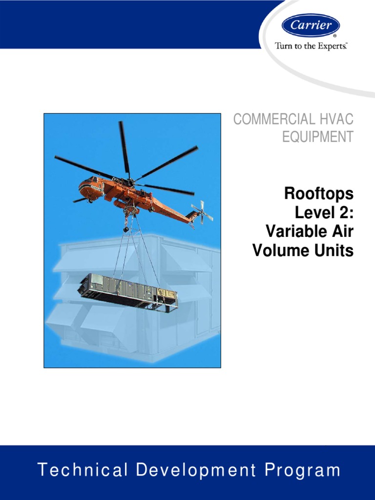 TDP-632 Rooftop Units Level 2 Constant Volume (Preview) | PDF | Hvac ...
