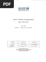 Heat Stress Chart | PDF | Hyperthermia | Health Sciences