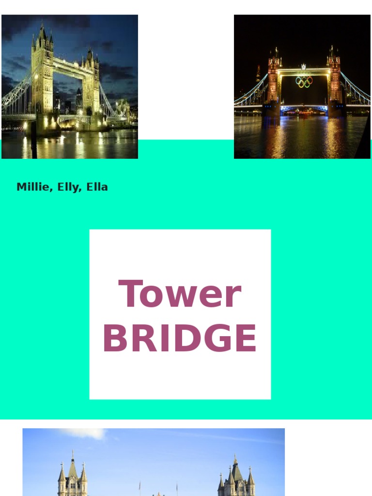 Tower Bridge: Iconic London Facts | PDF | Art