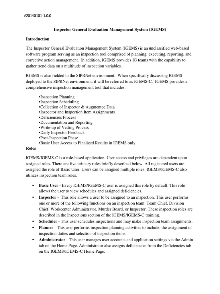 IGEMS Software Overview and Training Guide | PDF | Help Desk | User ...