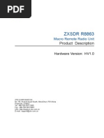 ZXSDR B8200 Overview and Specs | PDF | Lte (Telecommunication ...