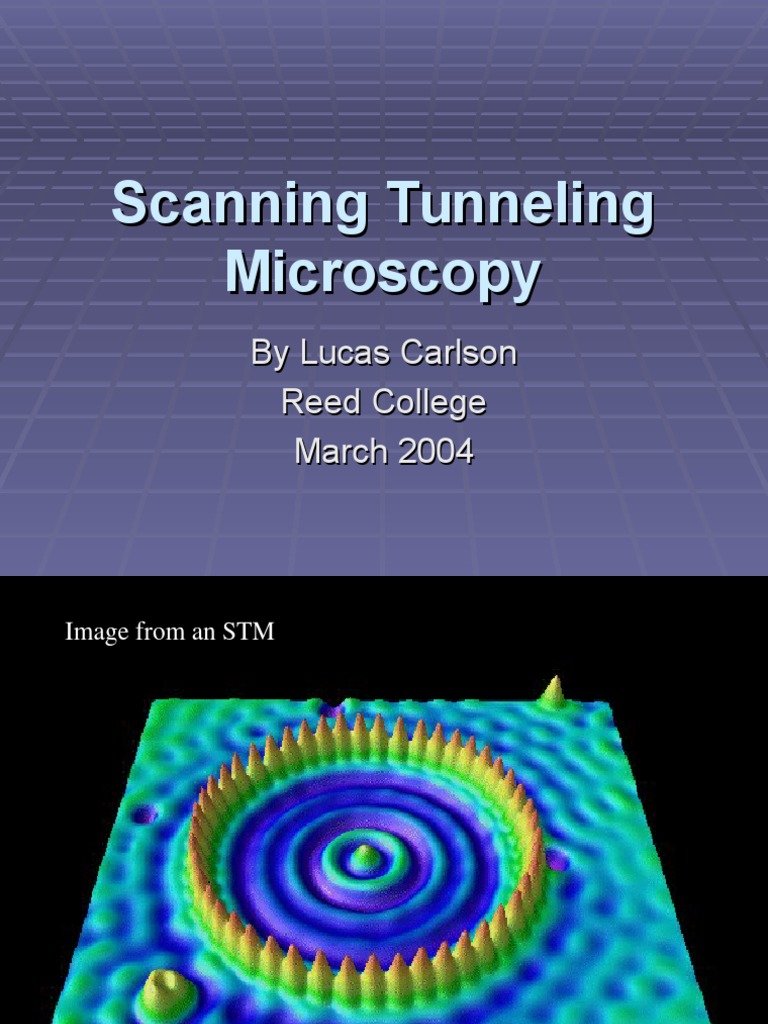 Stm | Scanning Tunneling Microscope | Quantum Tunnelling