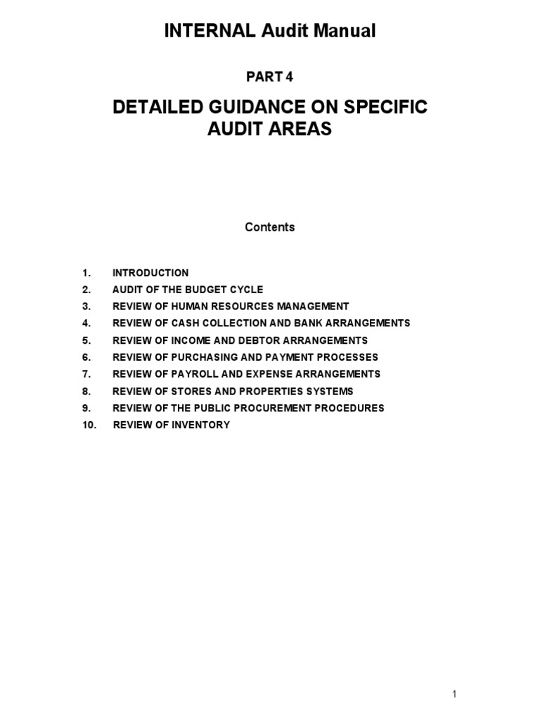 Sample Audit Program | PDF | Internal Audit | Audit