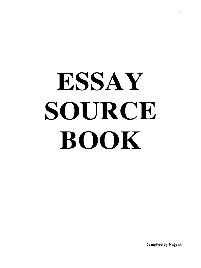 Essay Source Book1 PDF | PDF | Essays | Nuclear Power