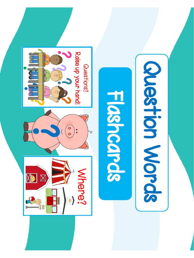 Question Words Flashcards | PDF