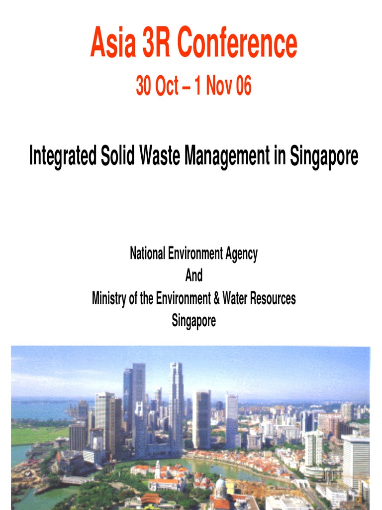 solid waste management code of singapore | Waste Management | Recycling