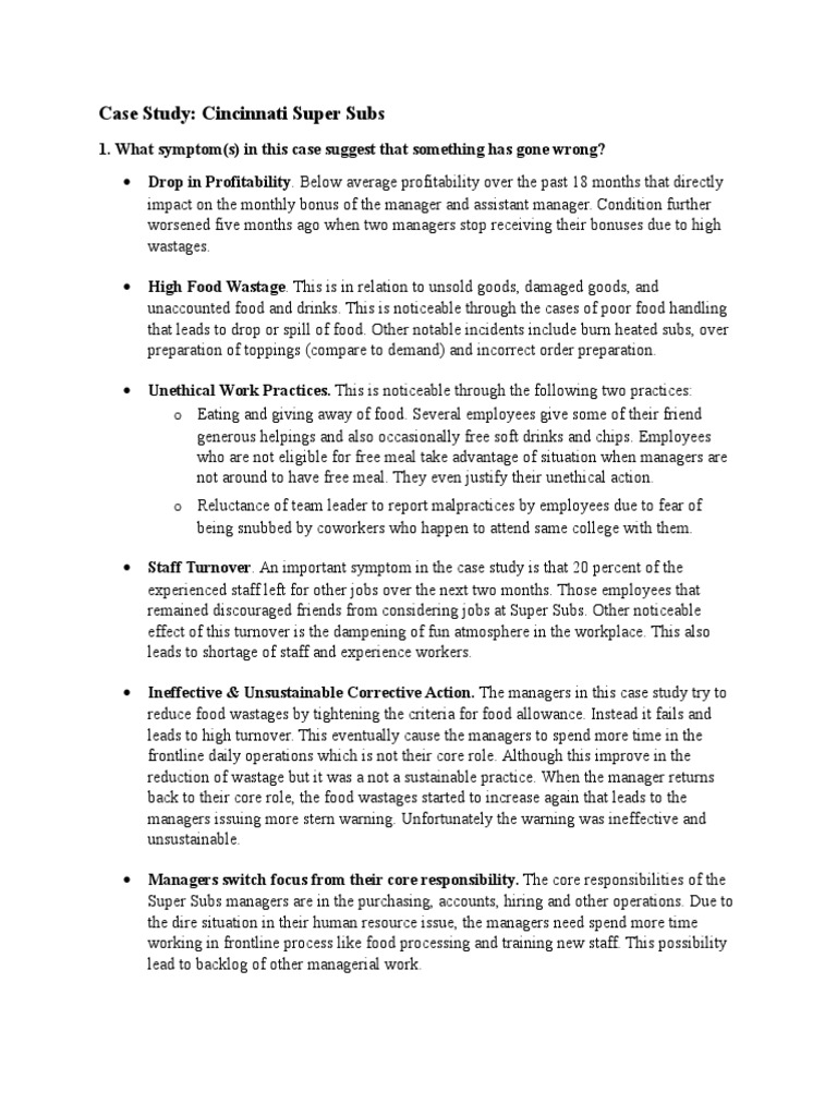 Weekly Excercise-Case Study-Vive Supramaniam | PDF | Motivation ...