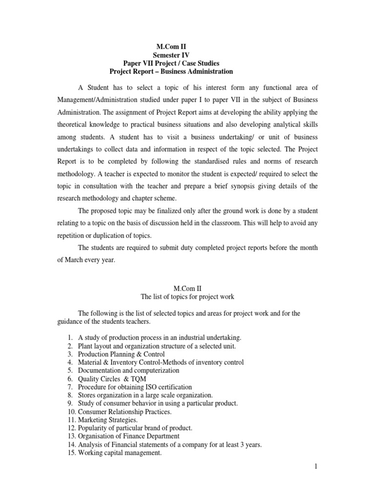 Case Studies of Business Administration | PDF | Case Study | Employment