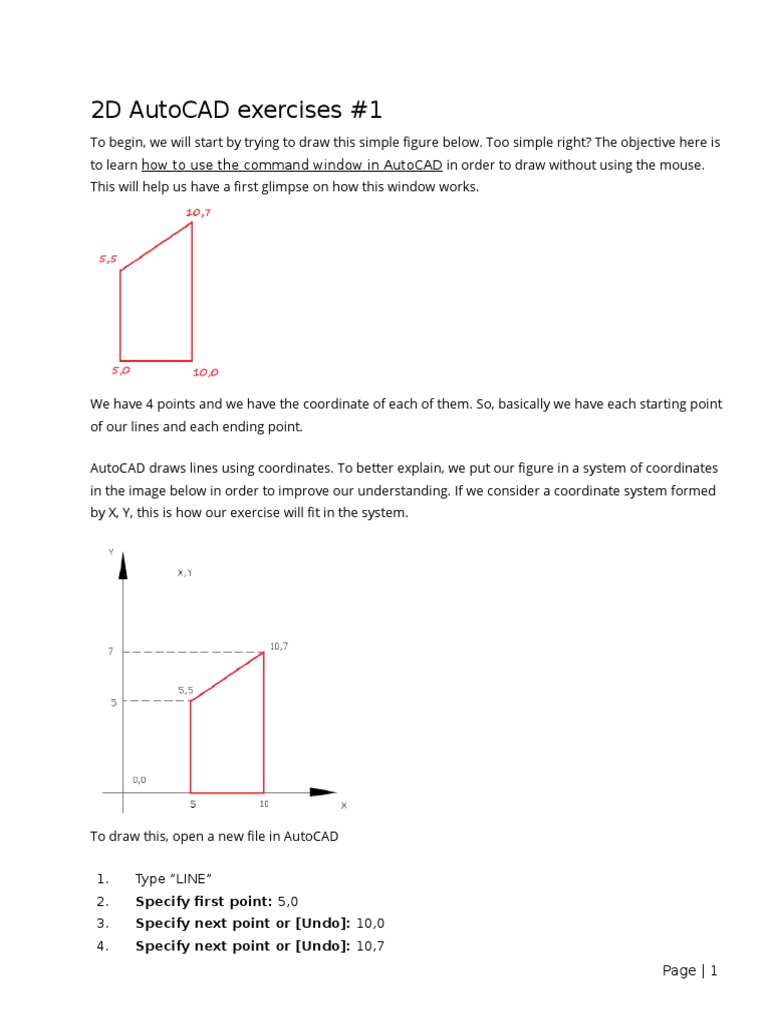 Drawing Circles, Lines, and Shapes Using Precise Coordinates and ...