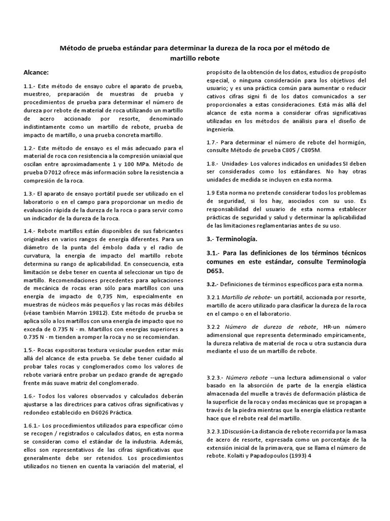 ASTM D5873 Español | PDF | Dureza | Acero