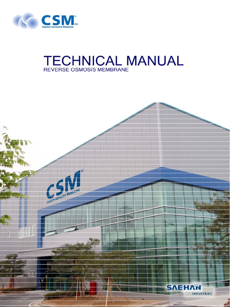 Tech - Manual CSM PDF | PDF | Membrane | Carbonate