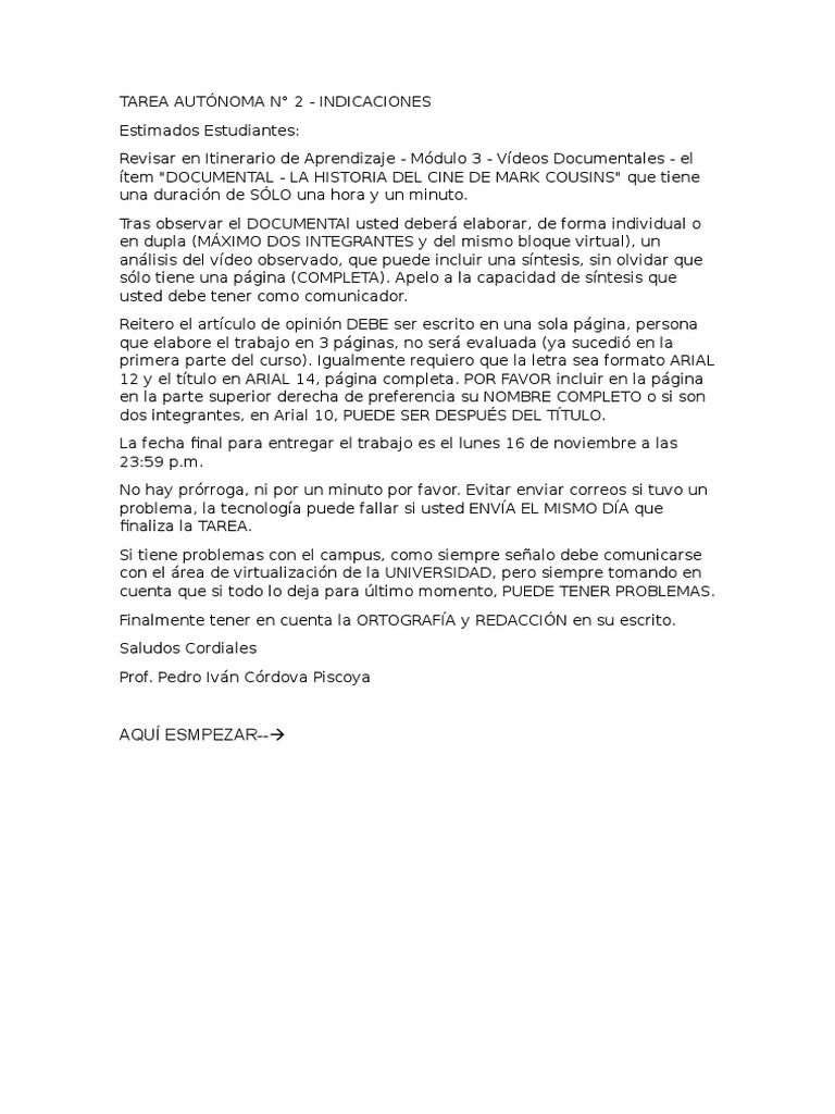 Trabajo 2 Hist | PDF