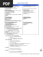 Medical Surgical Nursing Review Notes | PDF | Stroke | Embolism