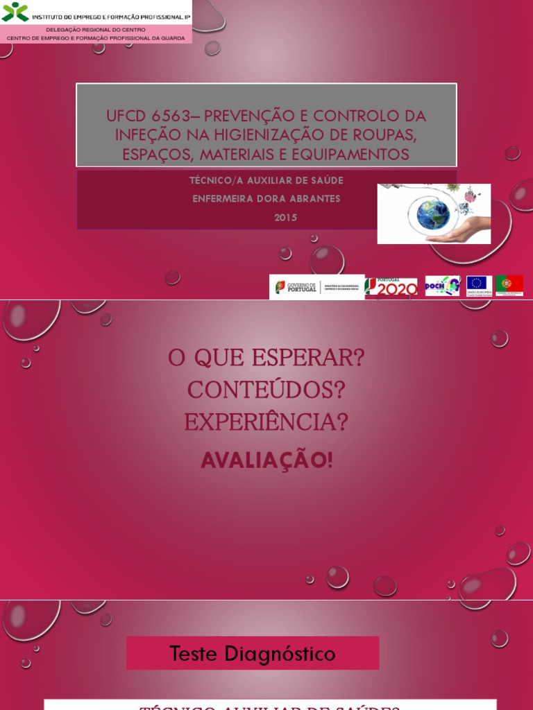 Ufcd 6563 - Prevenção e Controlo Da Infeção PDF | PDF | Esterilização ...