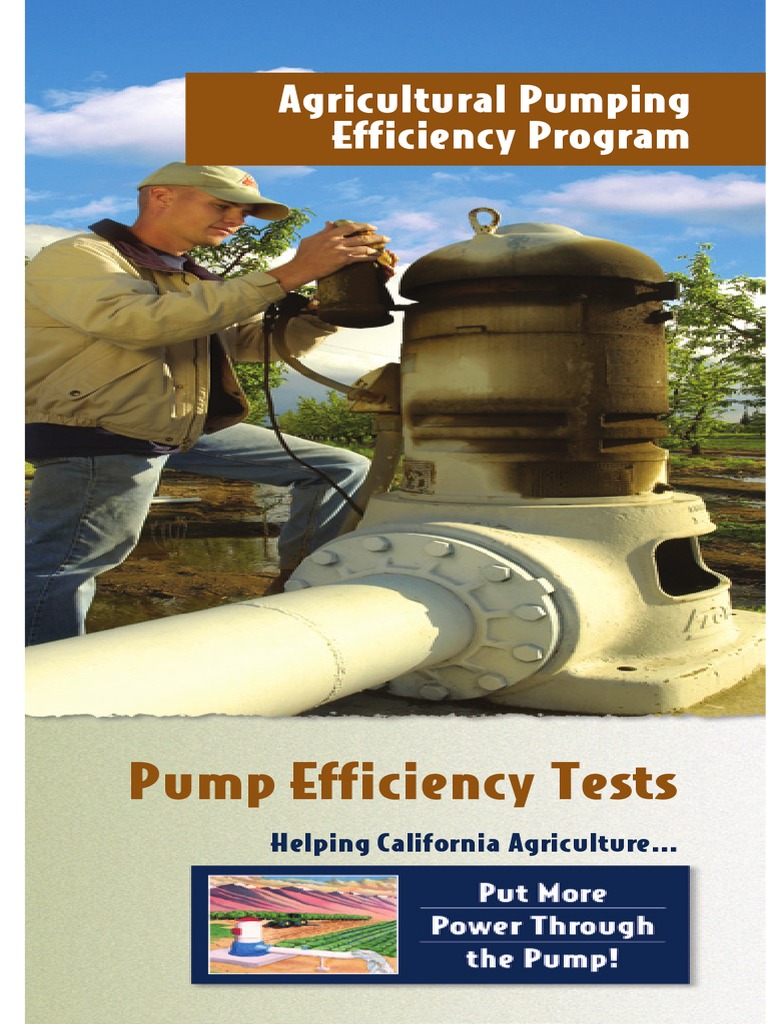 Pump Test Brochure | PDF | Kilowatt Hour | Horsepower